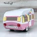Vintage Camper SVG. Camping Trailer Papercraft. Camper SVG 3D . 3D ...