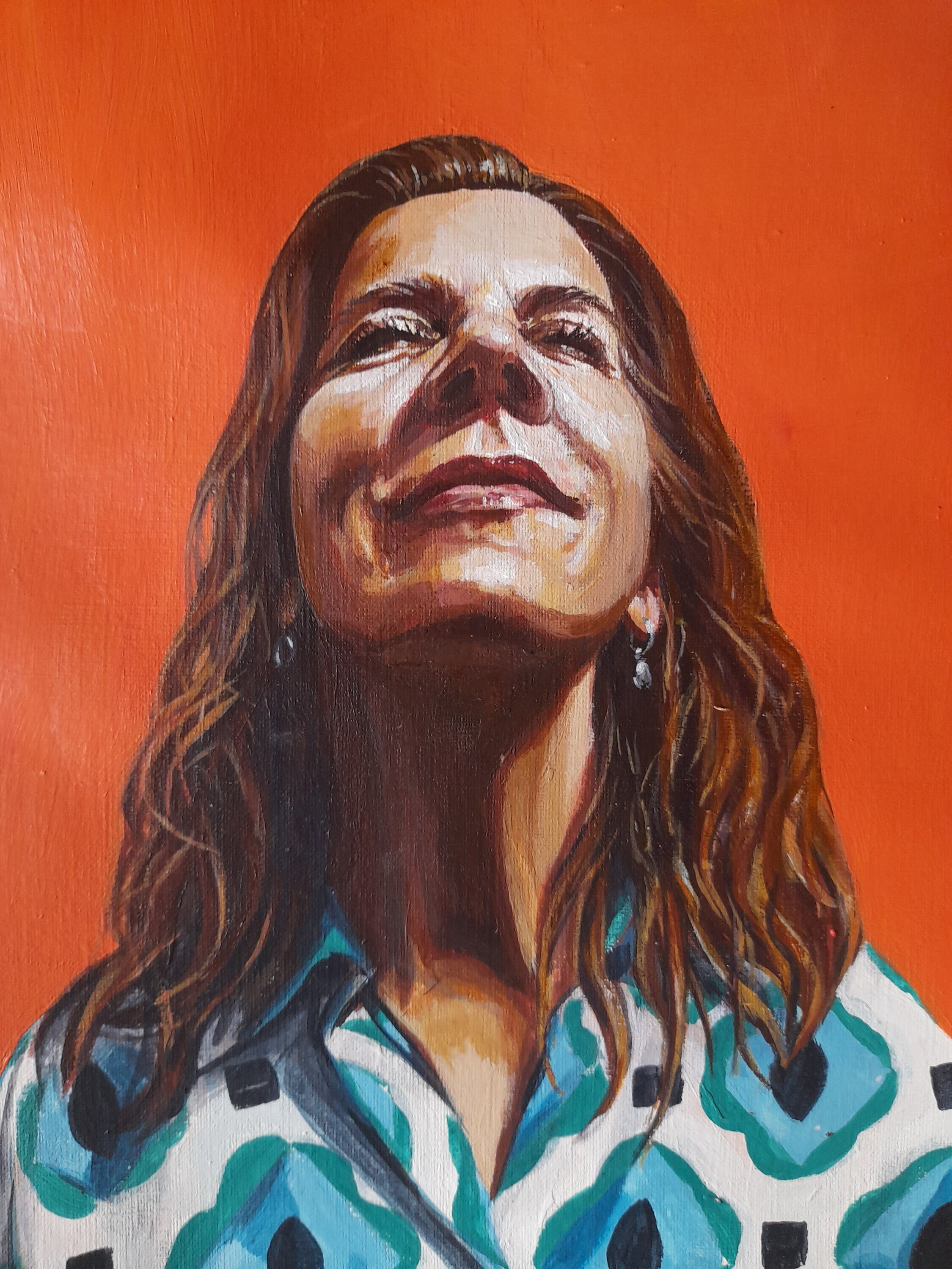 Custom Handmade Realistic A4 Head-and-shoulders Portrait Painting - Etsy