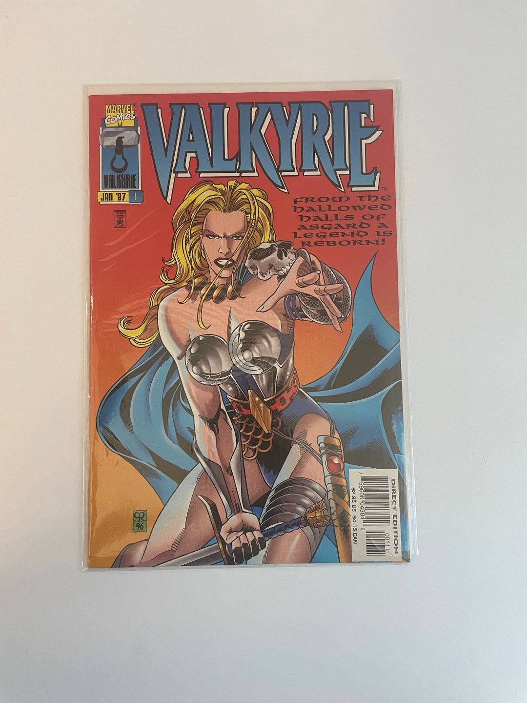 Valkyrie Comic From 1987 Issue 1 - Etsy