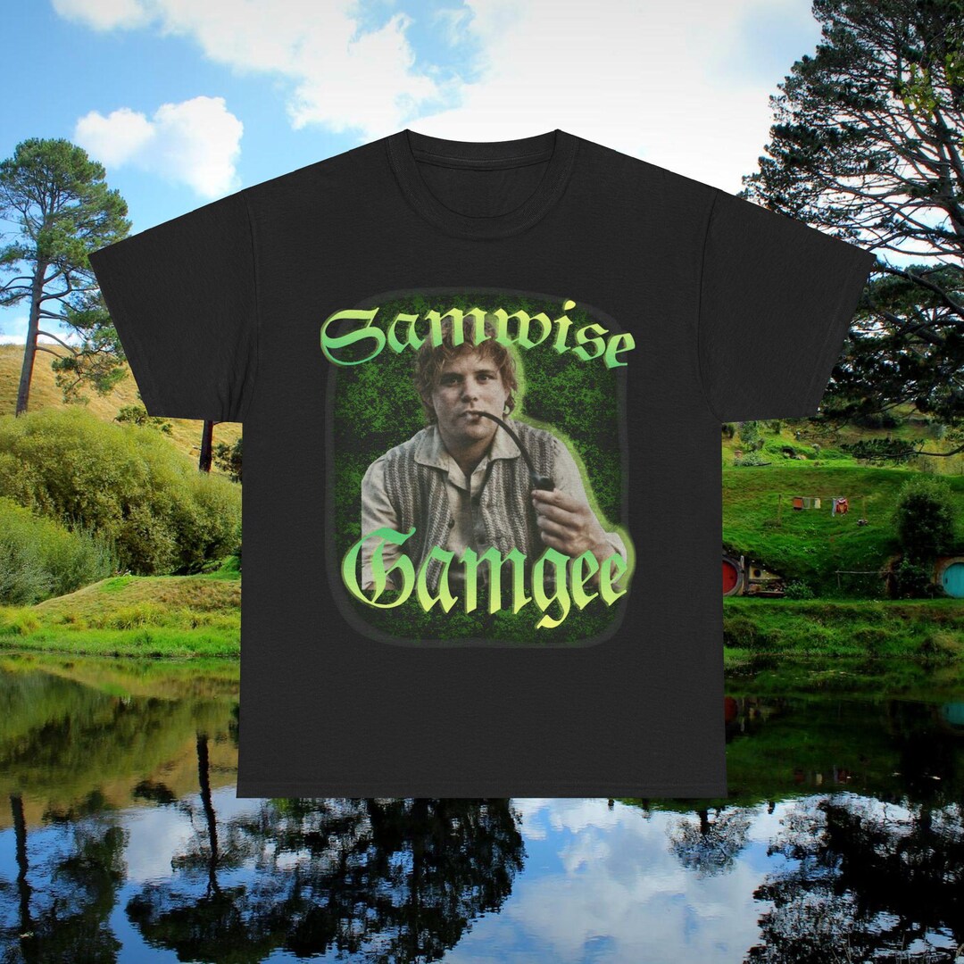 Vintage 90s Samwise Gamgee Lord of the Rings T-shirt - Etsy