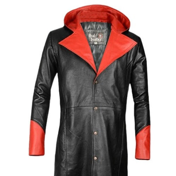Devil May Cry 3 Dante Red Trench Coat Etsy