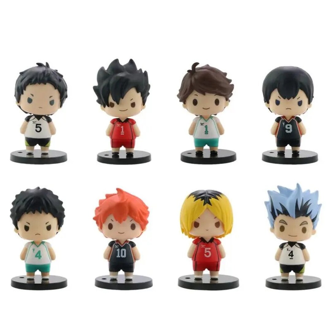 Haikyuu Anime Figure Set Kids Gift Anime Toy Gift Cartoon - Etsy