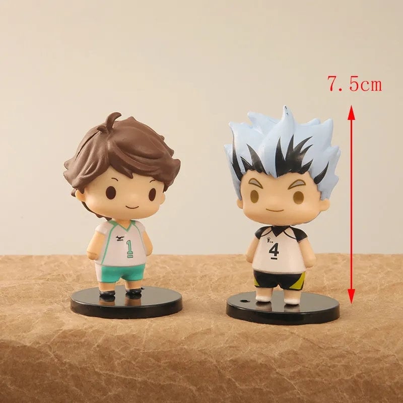 Haikyuu Anime Figure Set Kids Gift Anime Toy Gift Cartoon - Etsy