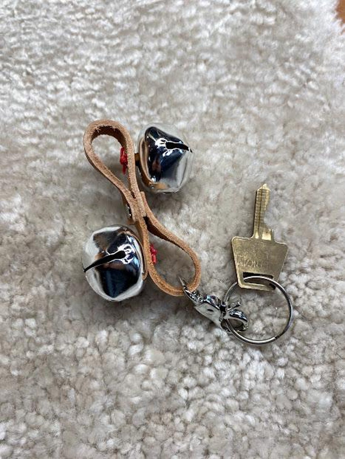 Jingle Bell Keychain - Etsy
