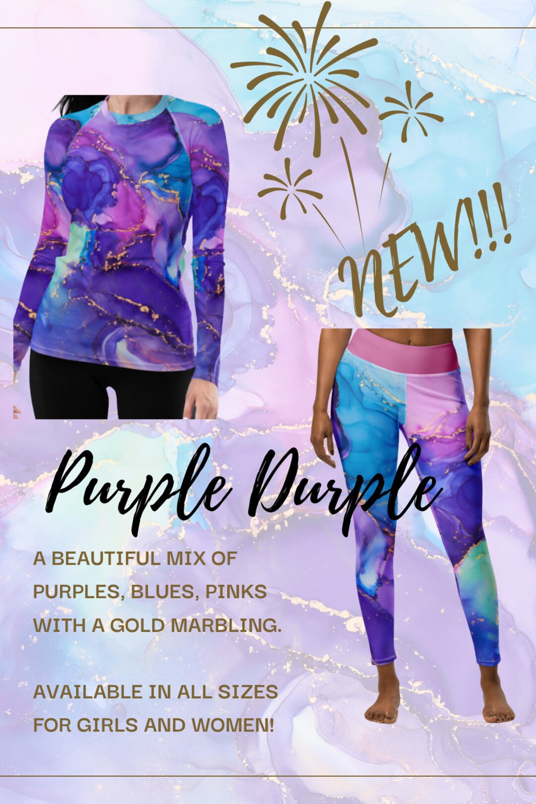 Purple Durple No-gi Jiu Jitsu Grappling Rash Guard Set - Etsy