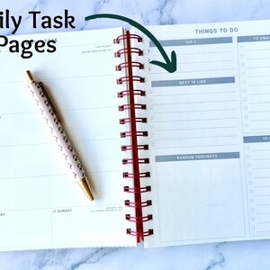 Cherry Theme Gift for Her, 2025 Cherry Planner, Cherries Motif Teacher ...