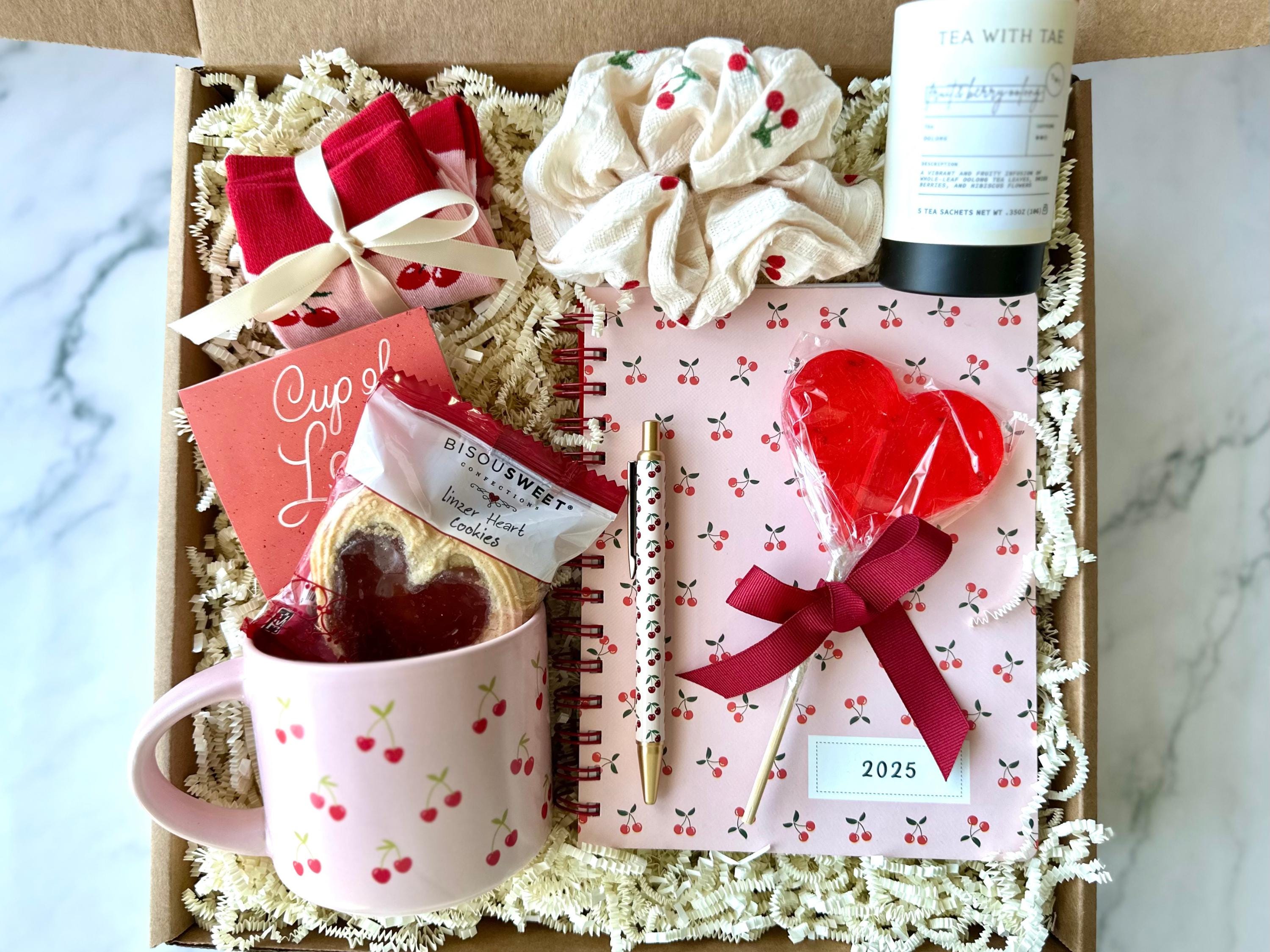 Cherry Theme Gift for Her, 2025 Cherry Planner, Cherries Motif Teacher ...