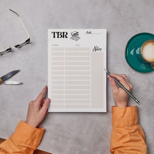 TBR List for Exploring Literary Adventures for Book Lovers, Neutral ...