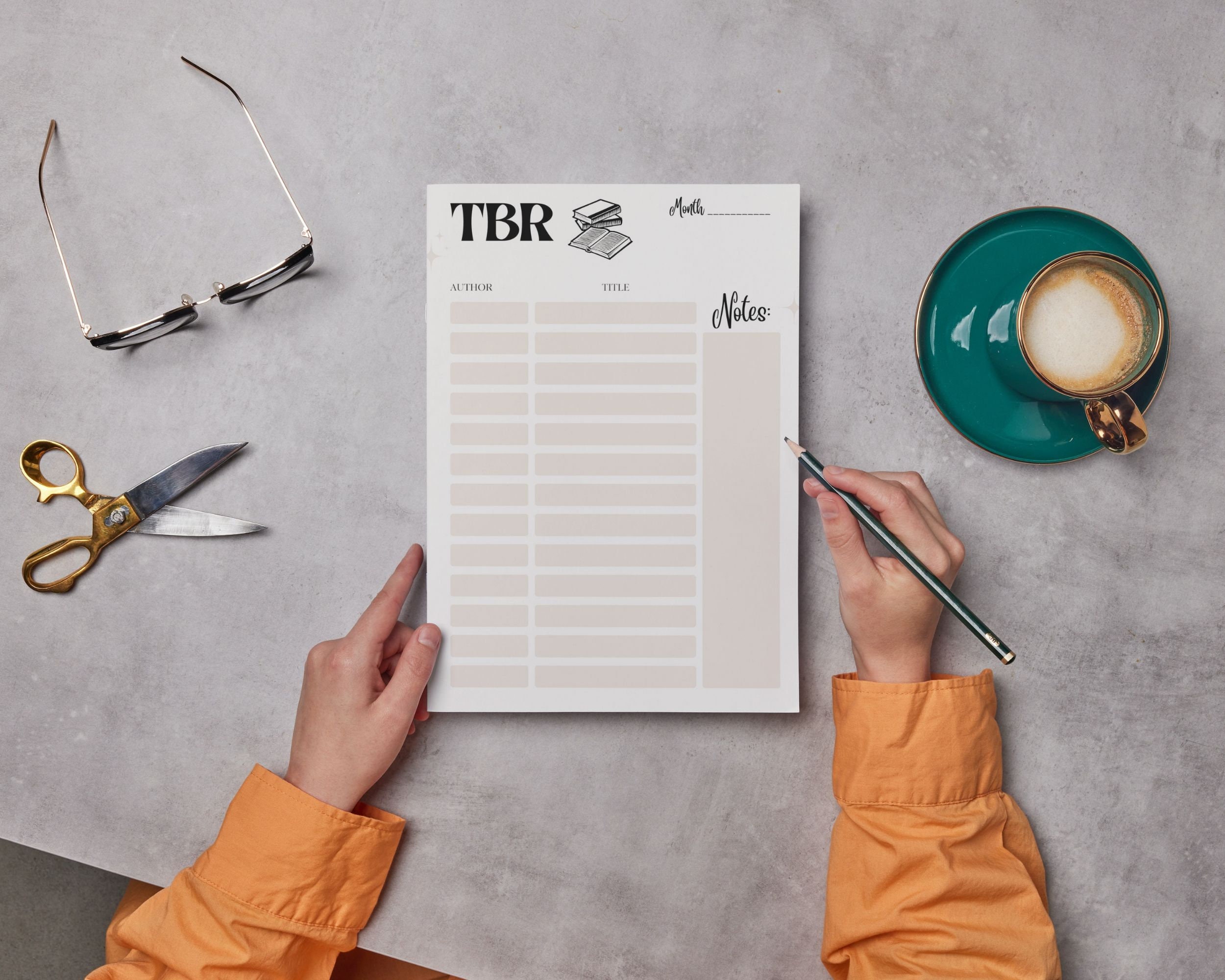 TBR List for Exploring Literary Adventures for Book Lovers, Neutral ...