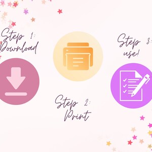 Reading Log Organized Pink and Black, Printable Book Lovers Simple ...