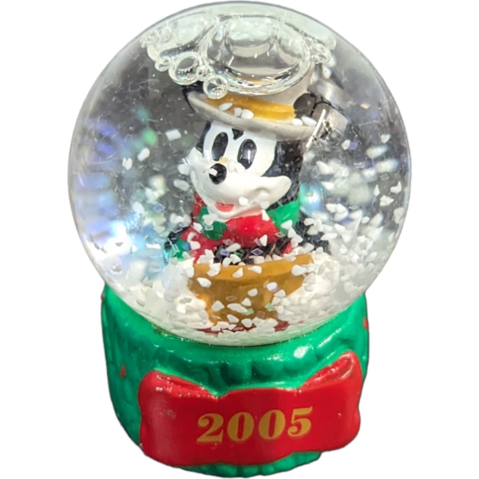 Mickey Mouse Christmas-themed Miniature Snow Globes 2000s Disney Store Exclusives - Etsy