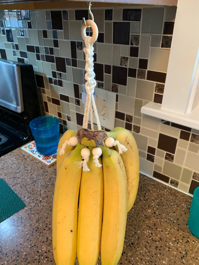 Banana Hanger, Macrame Banana Holder, Banana Bungee - Etsy