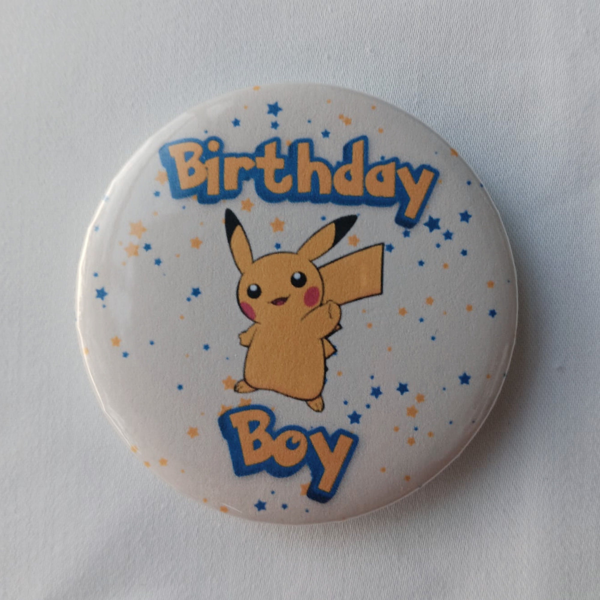 Pokémon Birthday Boy Girl 58mm Button Pin - Etsy
