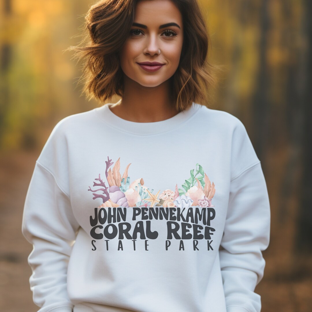 John Pennekamp Coral Reef Sweatshirt, Birthday Gift for Florida State ...