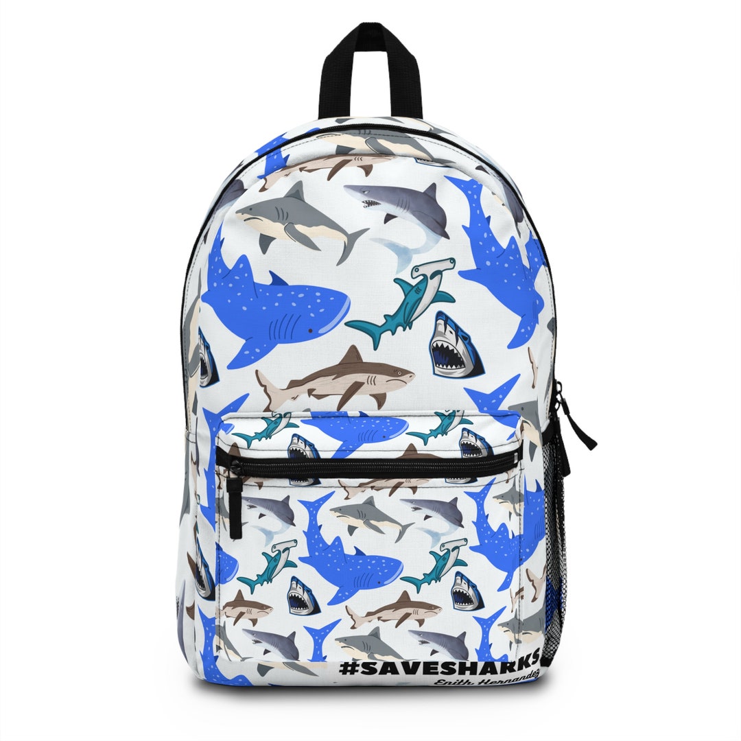 Sharks Backpack - Etsy