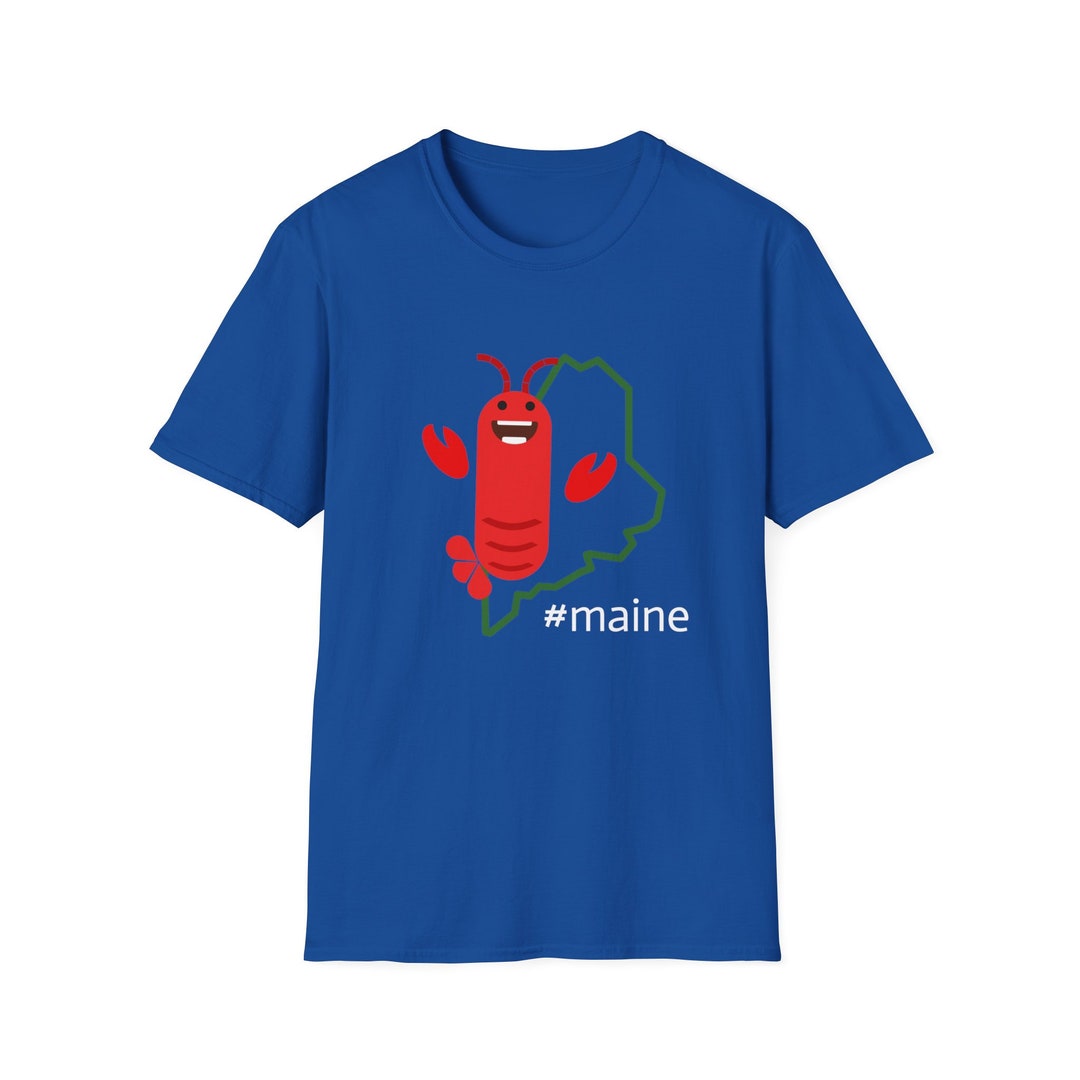 Bub The Maine Lobster T Shirt Etsy