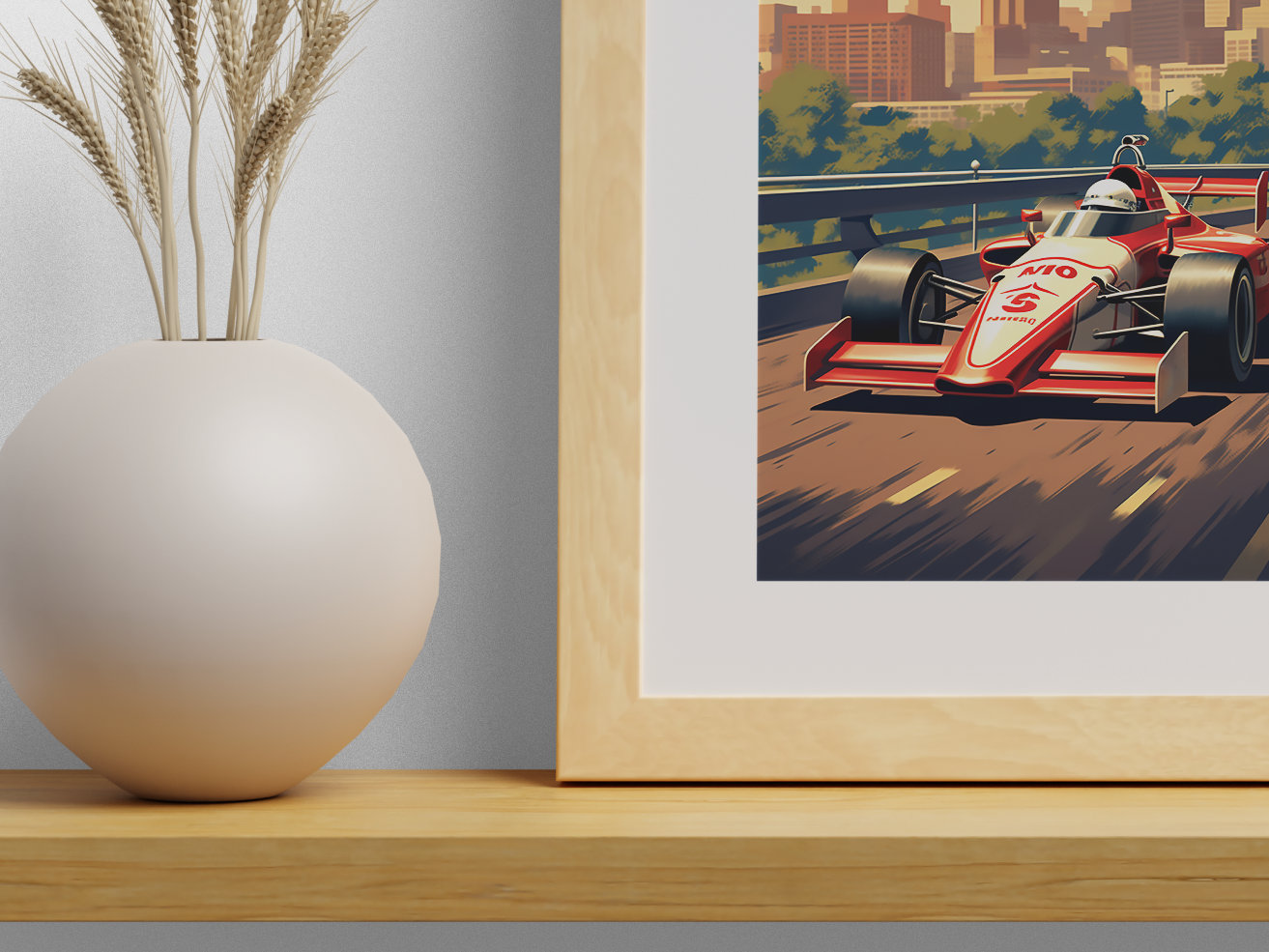 Retro United States Grand Prix Formula One Poster Digital Download ...