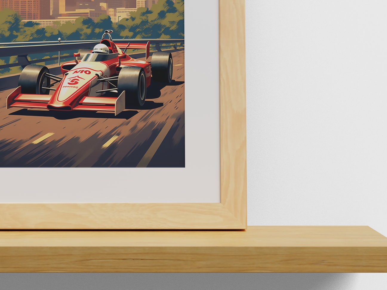Retro United States Grand Prix Formula One Poster Digital Download ...