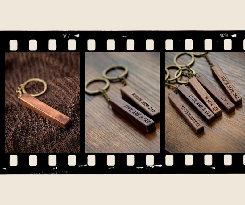 Wooden Keychain JIG, SVG, DXF, Lightburn Template for Laser Engrave ...