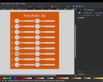 Wooden Keychain Jig, SVG Cut File - Etsy