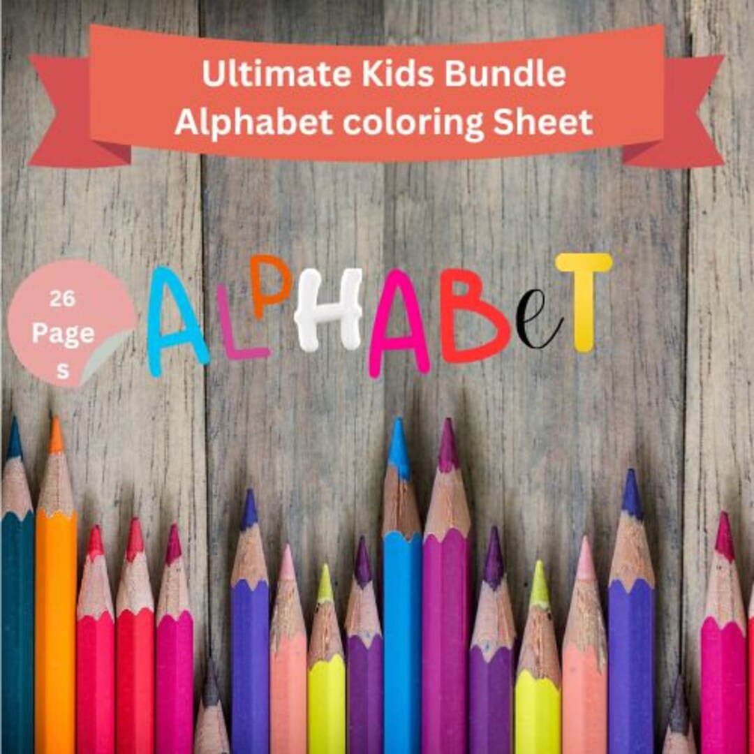Coloring Alphabet Page/26 Printable Coloring Alphabet Pages Preschool ...