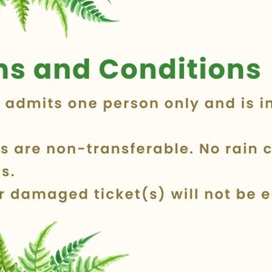 Printable Summer Festival Ticket Template, Editable Event Ticket, Canva ...