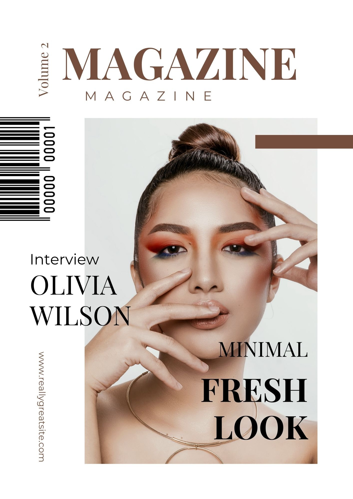 Customizable Magzine Cover Page Canva Editable Various Designs - Etsy