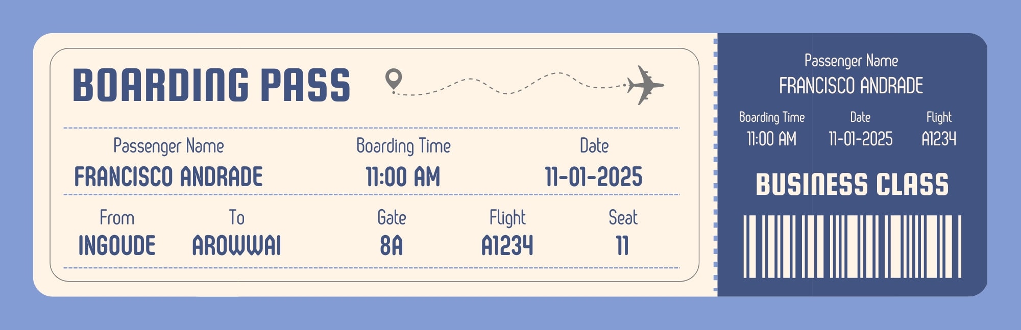 Printable Boarding Ticket Template With Photo Surprise - Etsy