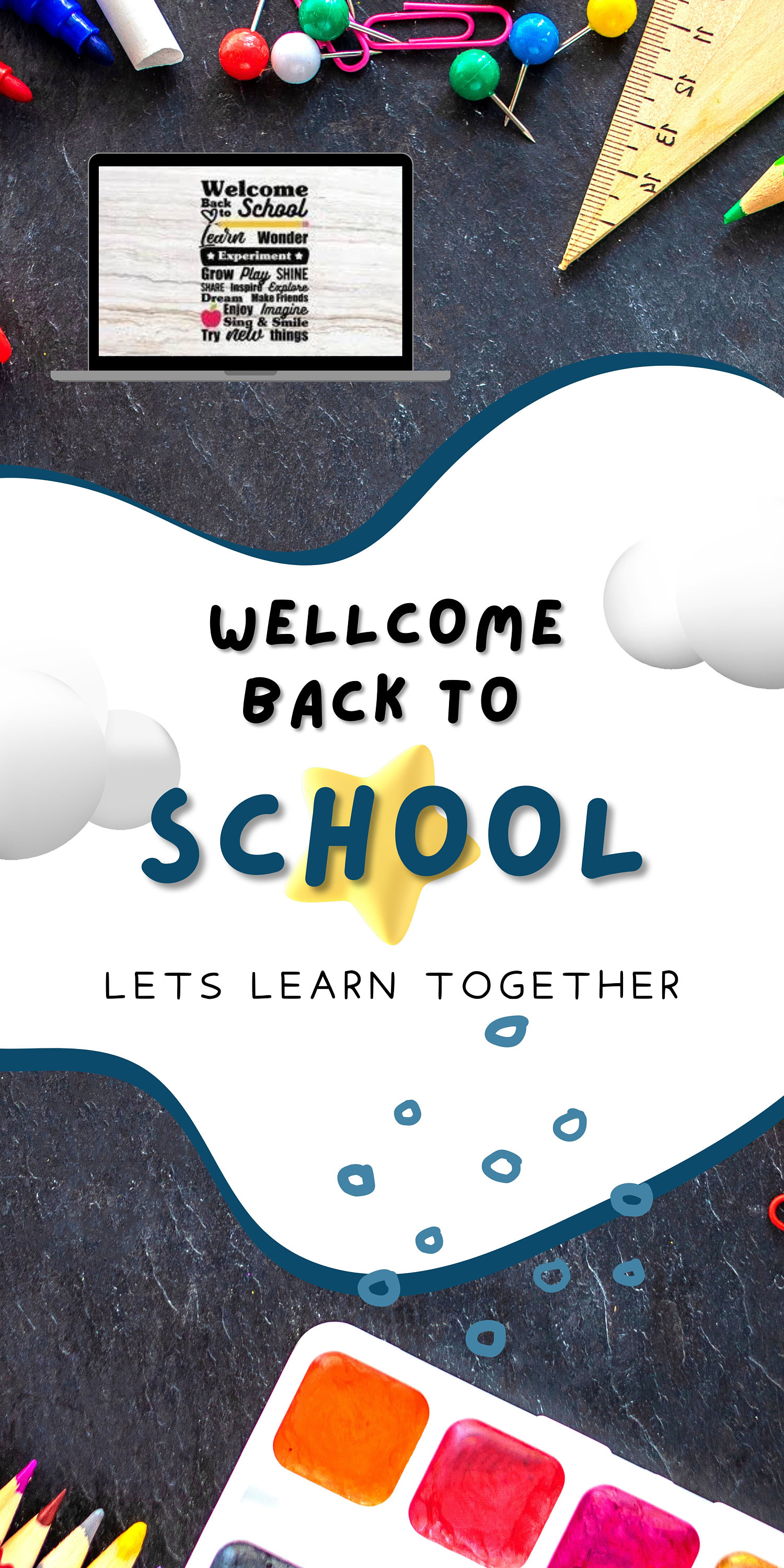Back to School Banner Printable / Welcome Back to School Banner ...
