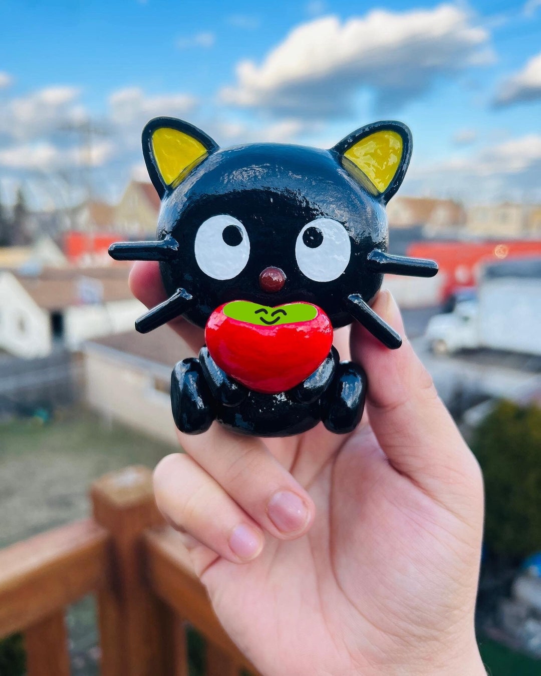 HANDMADE CHOCO CAT Functional Figurine - Etsy
