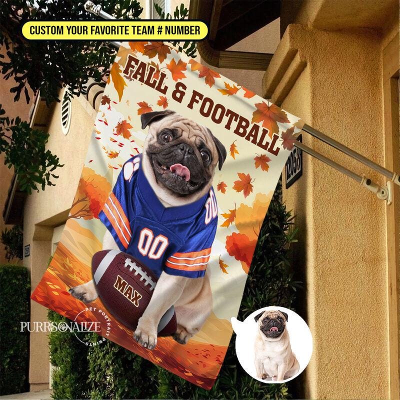 Football House Flags - Etsy