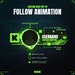 Kick Streaming Follower Pop-up Animated Stream Overlay | Kick Streaming ...
