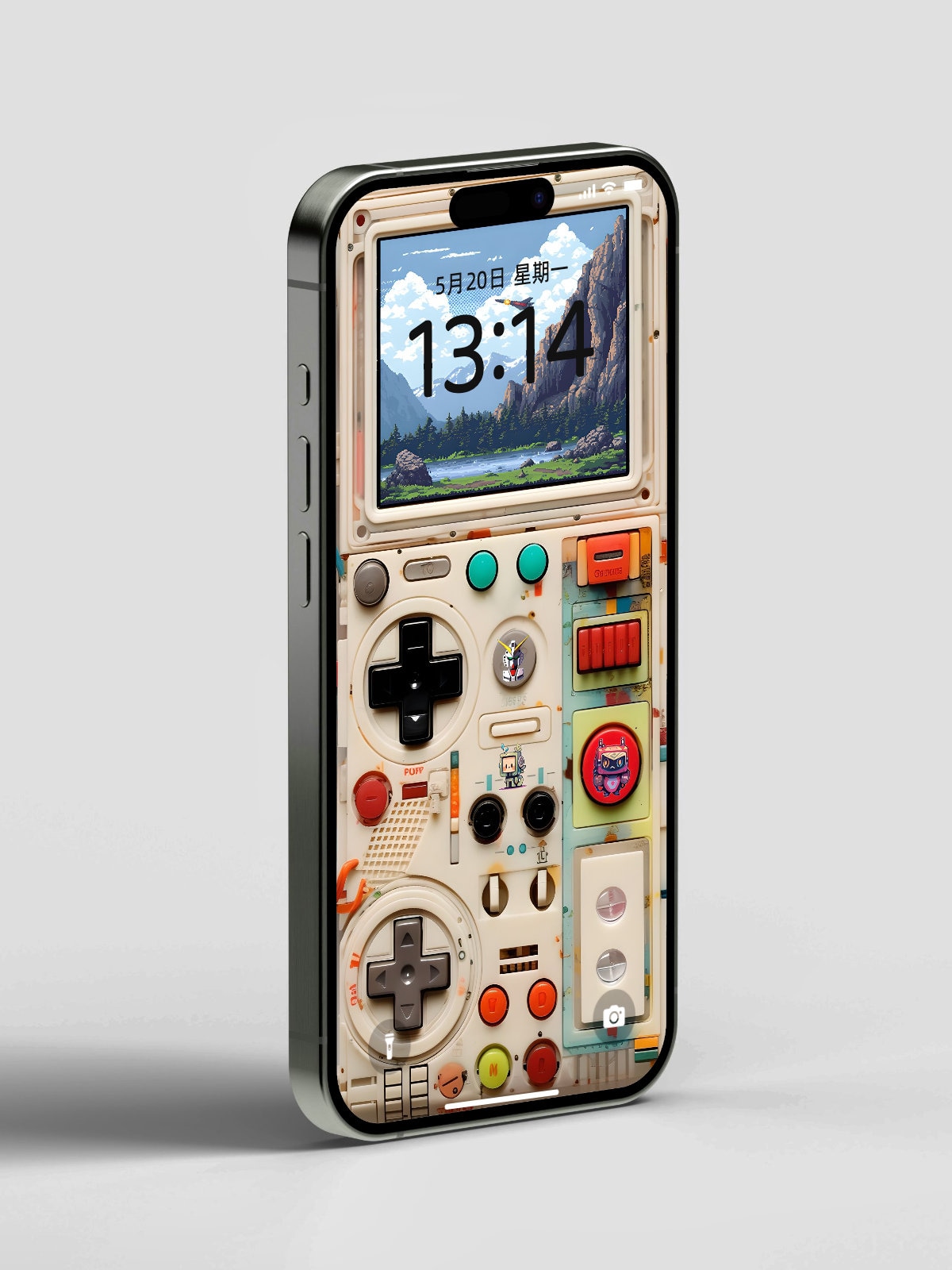 Original Retro Game Console Mobile Wallpaper，whimsical Wallpapers ...