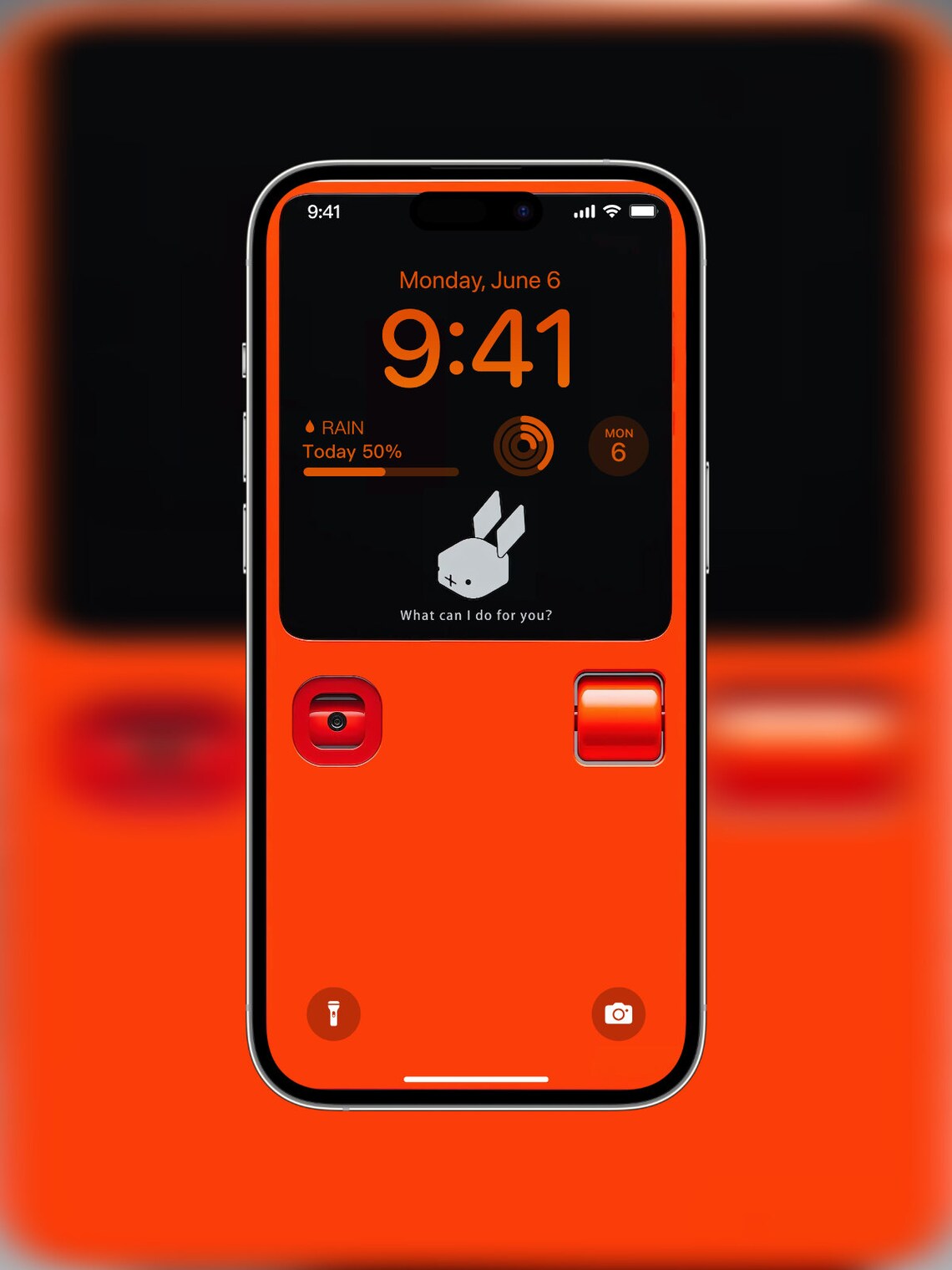 Rabbit R1 iPhone Wallpapers, Whimsical Wallpapers Iphone, Minimalist ...