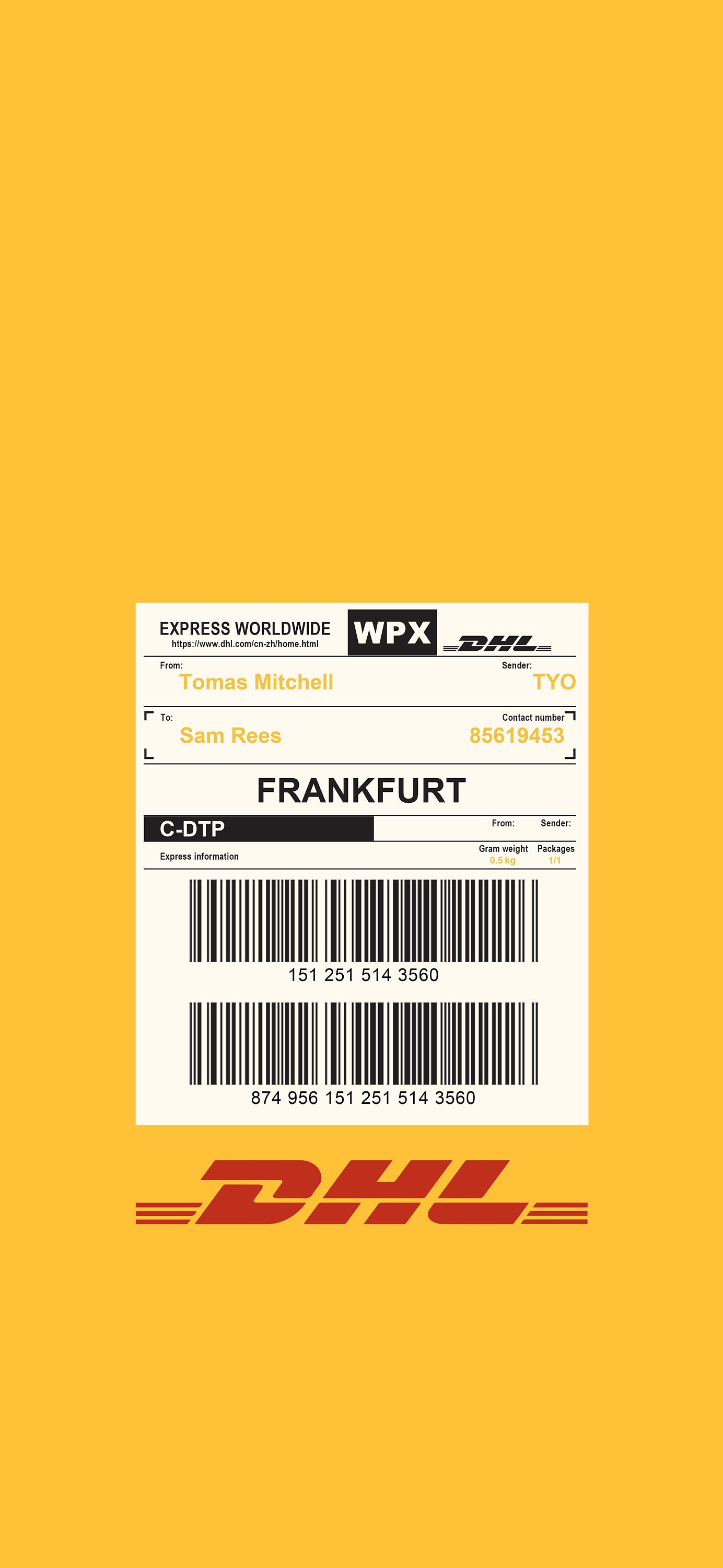 DHL iPhone Wallpapers, Whimsical Wallpapers Iphone, Minimalist ...