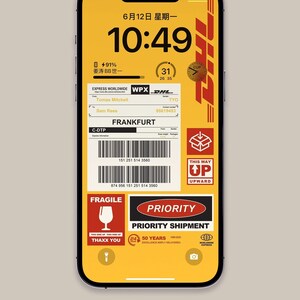 DHL iPhone Wallpapers, Whimsical Wallpapers Iphone, Minimalist ...