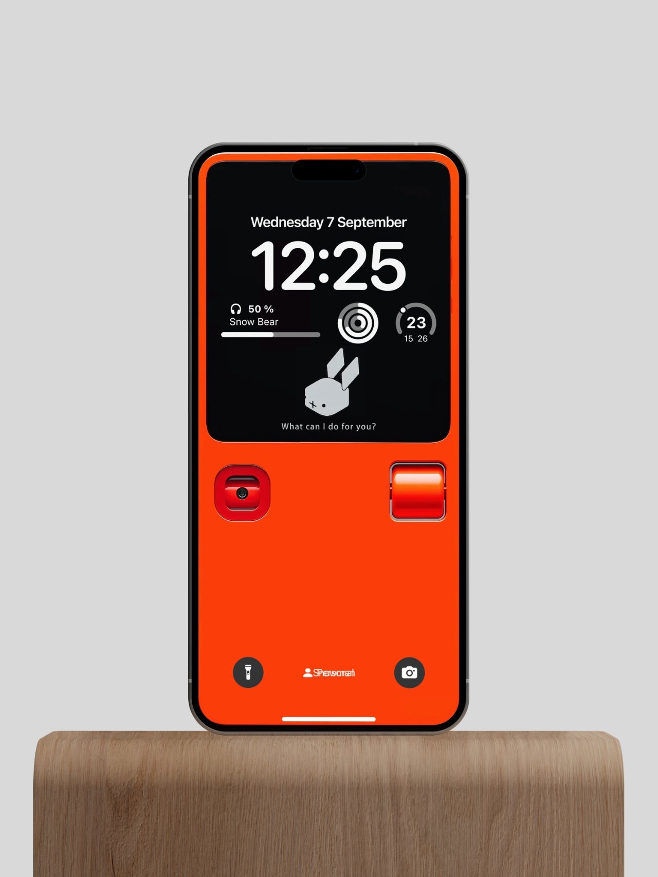 Rabbit R1 iPhone Wallpapers, Whimsical Wallpapers Iphone, Minimalist ...