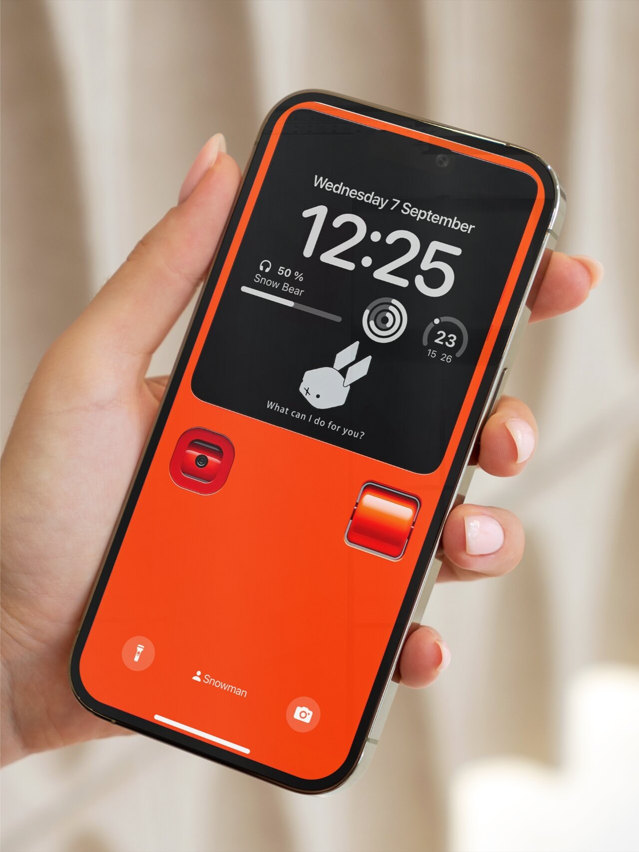 Rabbit R1 iPhone Wallpapers, Whimsical Wallpapers Iphone, Minimalist ...