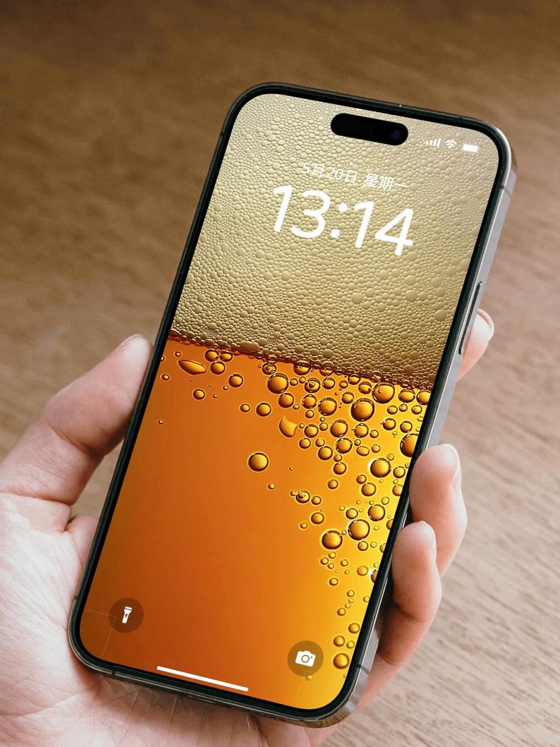 Original Beer Phone Wallpaper，whimsical Wallpapers Iphone, Minimalist ...