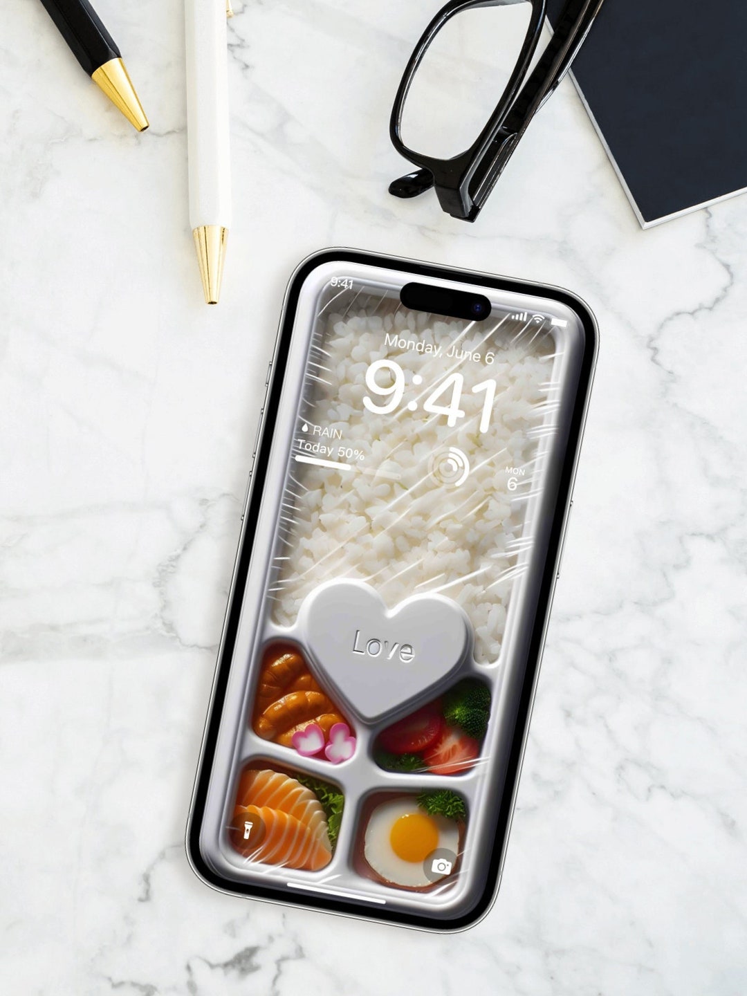 Lunch Box Original Mobile Wallpaper,illustration Phone Wallpaper ...