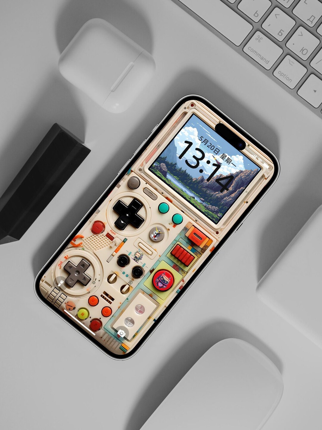 Original Retro Game Console Mobile Wallpaper，whimsical Wallpapers ...