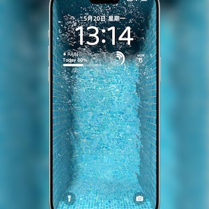 Swimming Pool Phone Wallpaper,whimsical Wallpapers Iphone, Minimalist ...