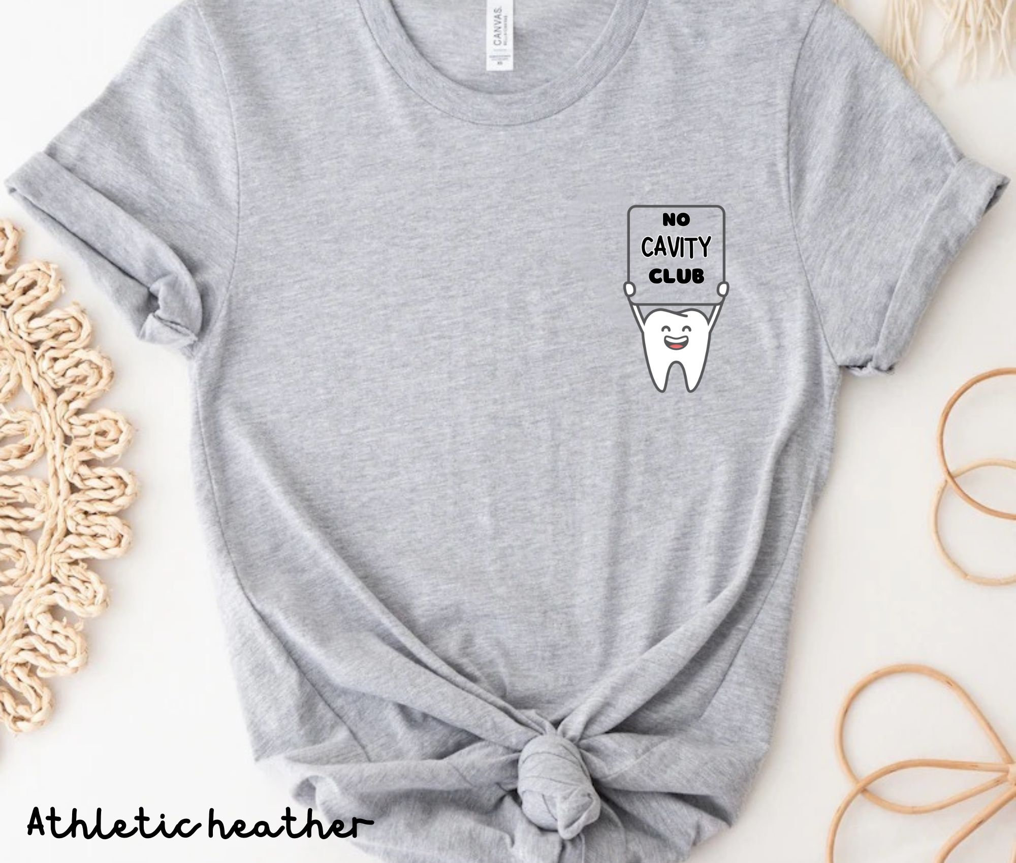 No Cavity Club Shirt Funny Tooth Shirt Tooth Holding Sign Tshirt Dental ...