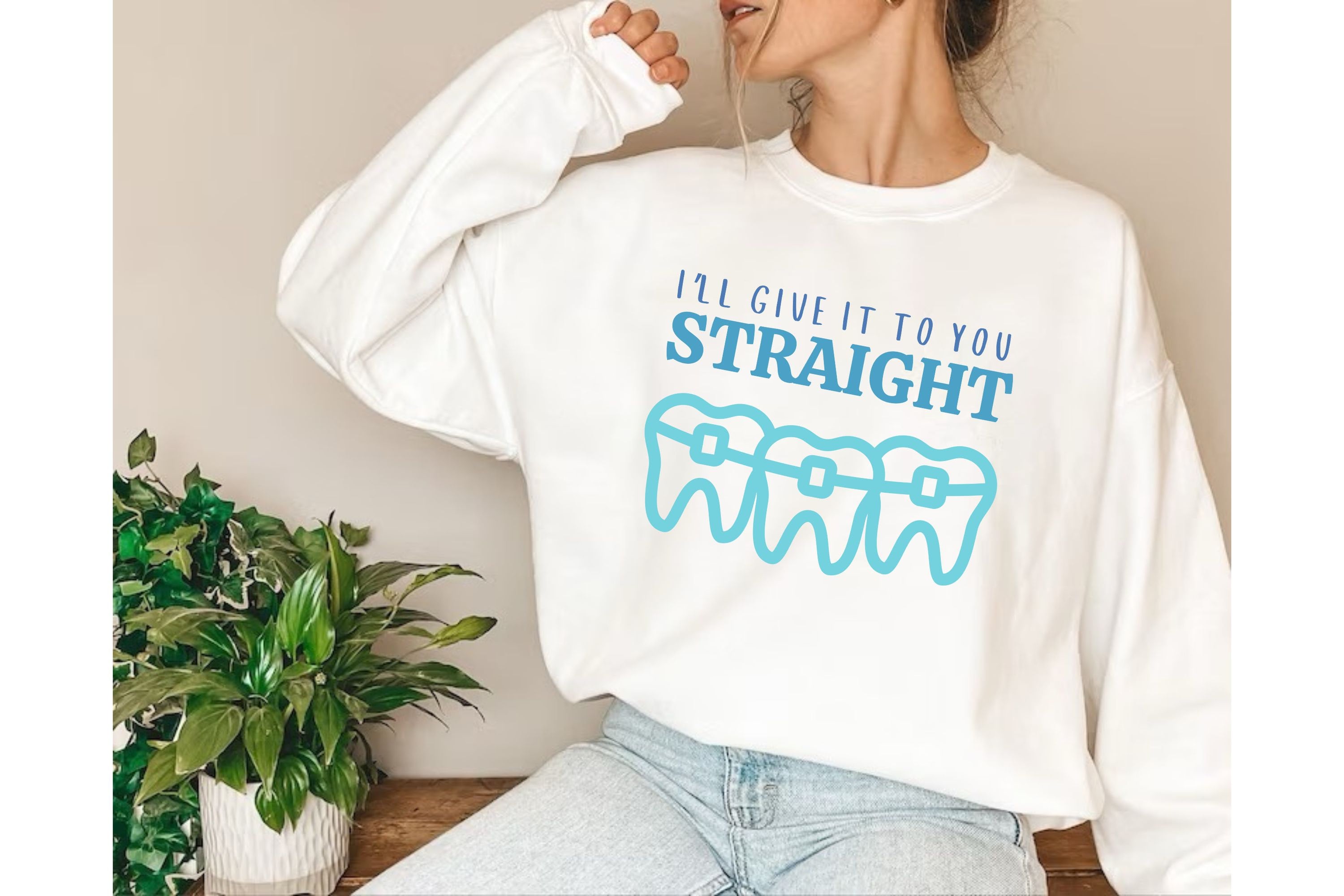 Orthodontics Sweater, Orthodontist Sweatshirt, Ortho Sweat Shirt ...