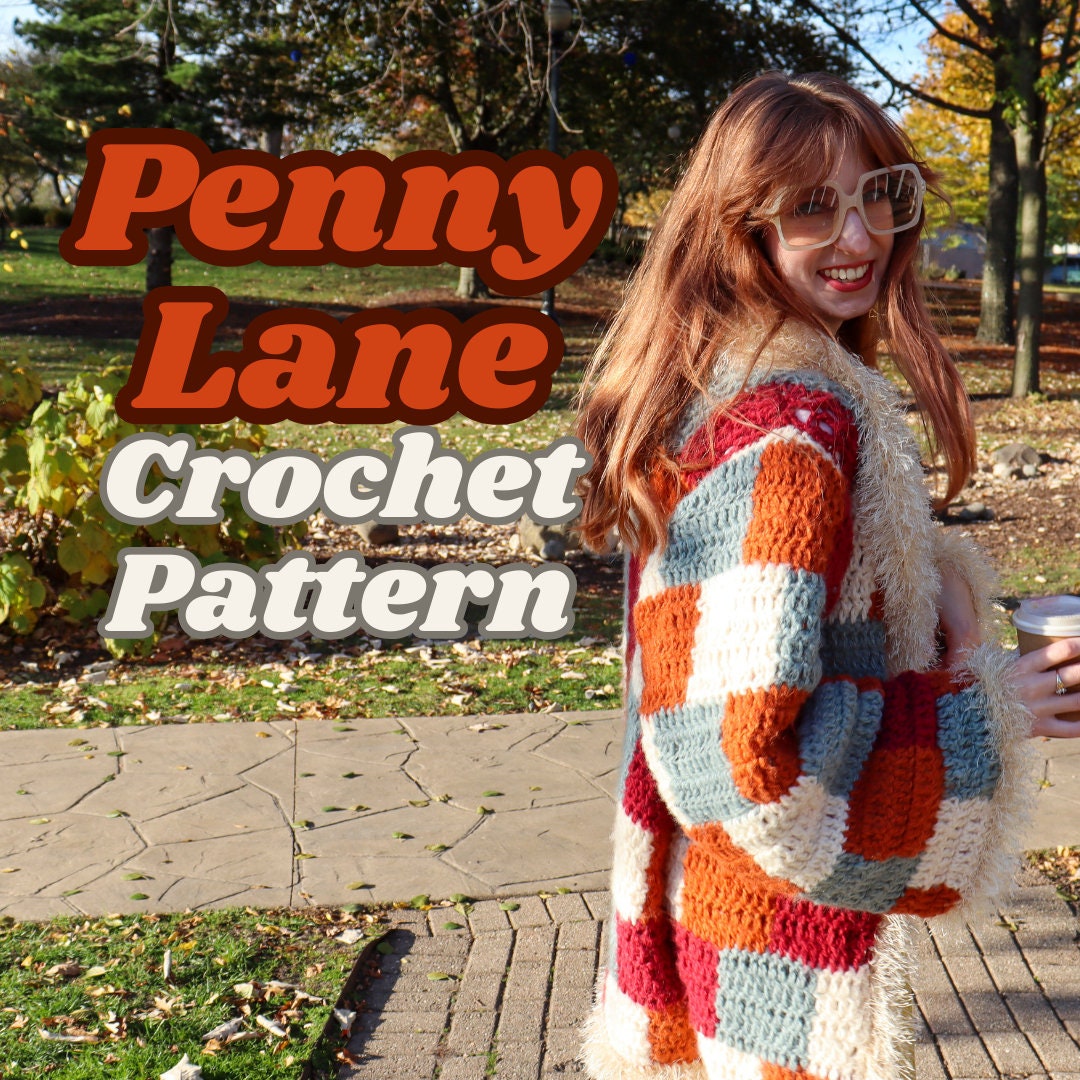 Penny Lane Coat: Vintage Inspired Crochet Pattern - Etsy