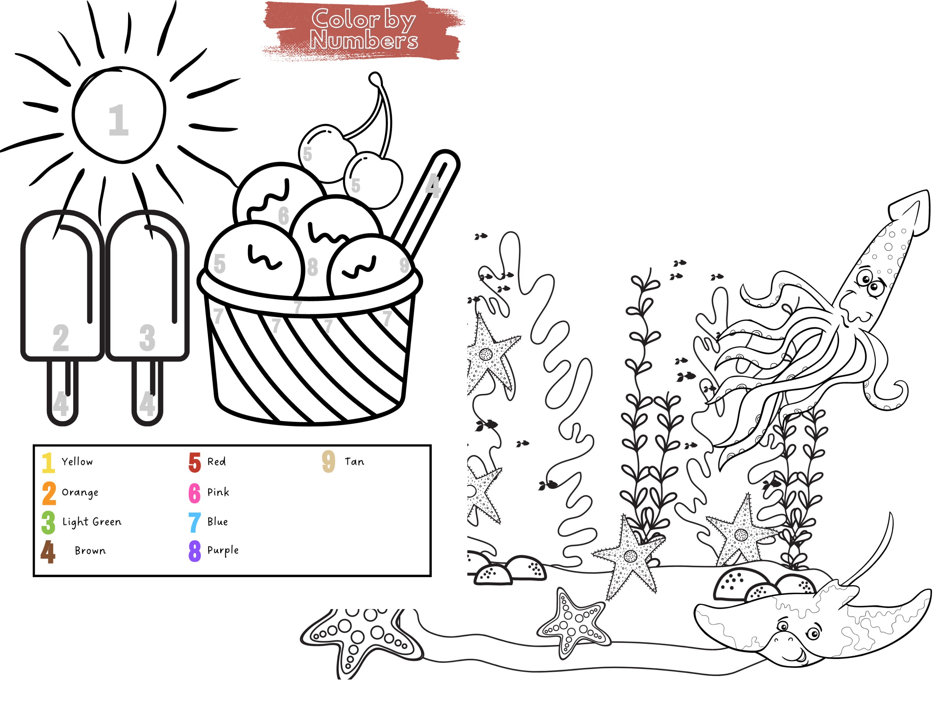 Five Unique, Fun, and Engaging Printable Coloring Pages for Elementary ...