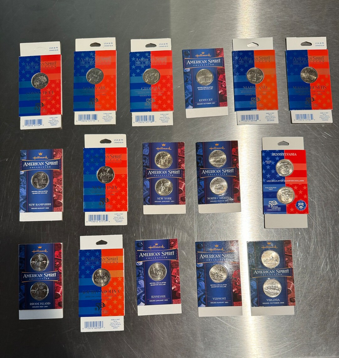 Hallmark American Spirit Collection State Coins - Etsy
