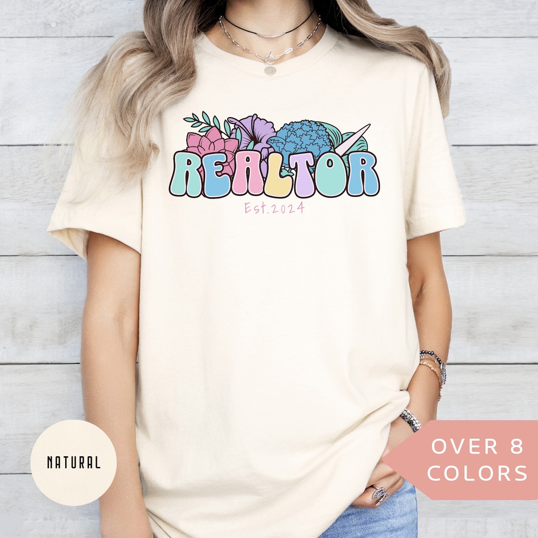 Realtor Shirt, Real Estate Shirt for Realtor, Personalized Realtor T ...
