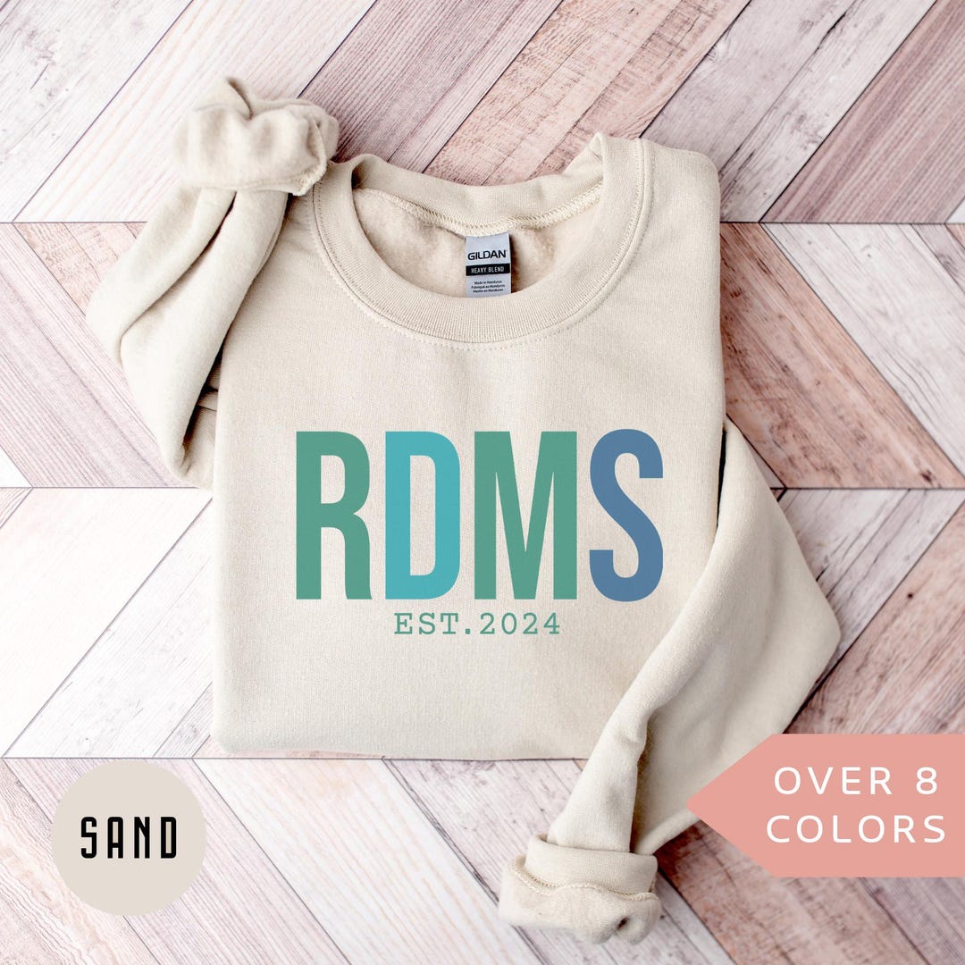 Personalized RDMS Sweatshirt, Custom RDMS Shirt, Registered Diagnostic ...