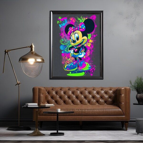 Mouse Graffiti Art - Etsy